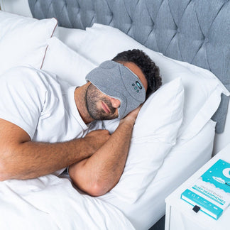 SnoozeBand™ Deluxe - Sleep Mask Headphones – Snooze Band