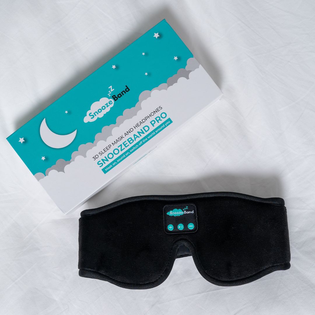 SnoozeBand™ Pro - Bluetooth Sleep Mask – Snooze Band