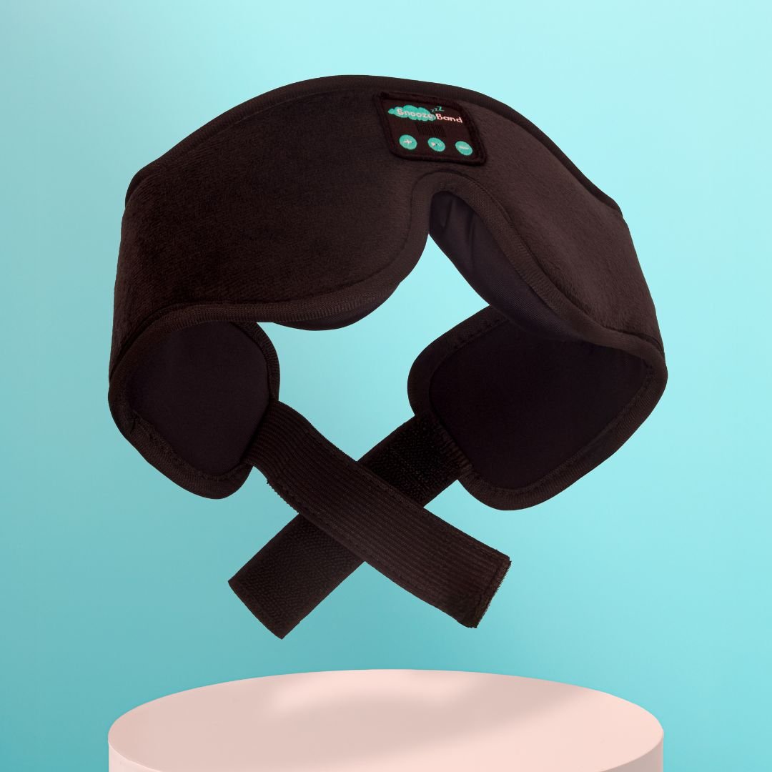 SnoozeBand™ Pro - Bluetooth Sleep Mask – Snooze Band