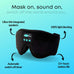 SnoozeBand™ Pro - Bluetooth Sleep Mask – Snooze Band