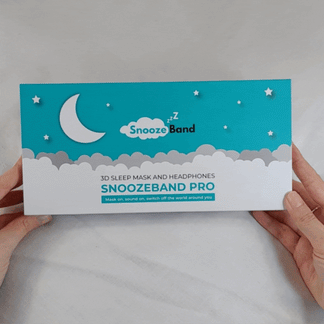 SnoozeBand™ Pro - Bluetooth Sleep Mask – Snooze Band